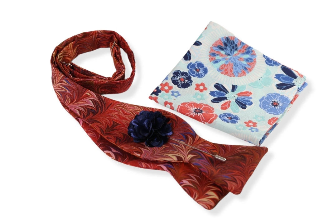 Bow Tie, Pocket Square and Lapel Pin Sets – Page 2 – The Bow Style